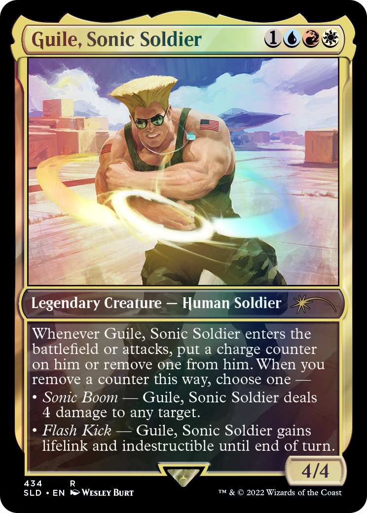 Street Fighter reveló las cartas de su crossover con Magic - Gamers Unite