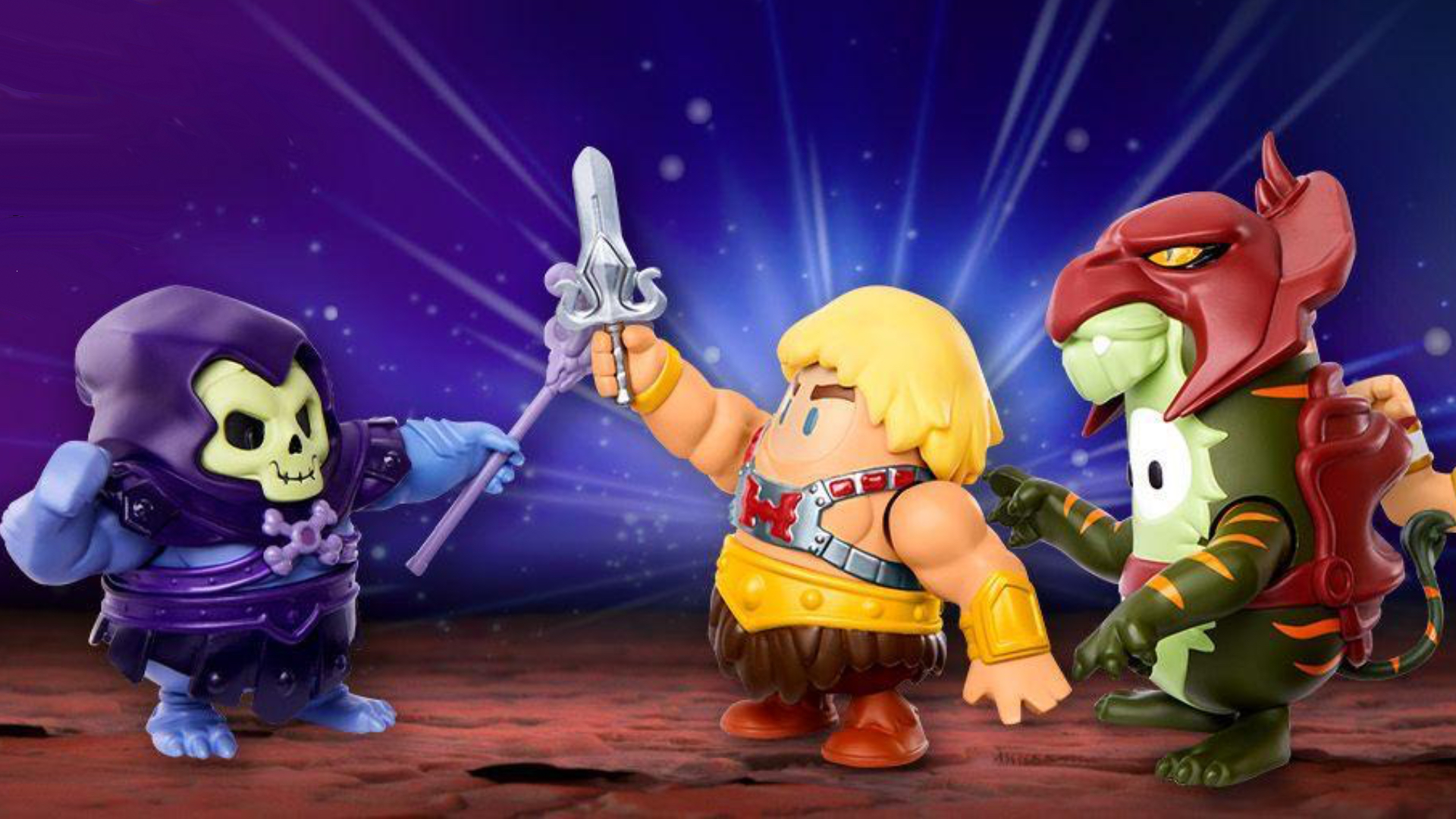 Fall Guys y He-Man estrenan crossover con figuras - Gamers Unite